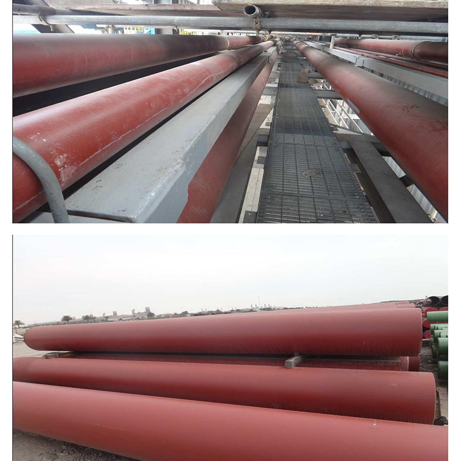Industrial Coating - Pipe Work - Dutest Qatar